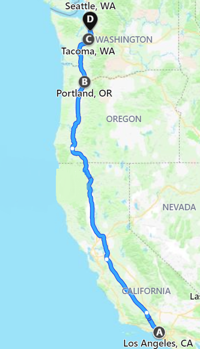 Route 2- Northwest